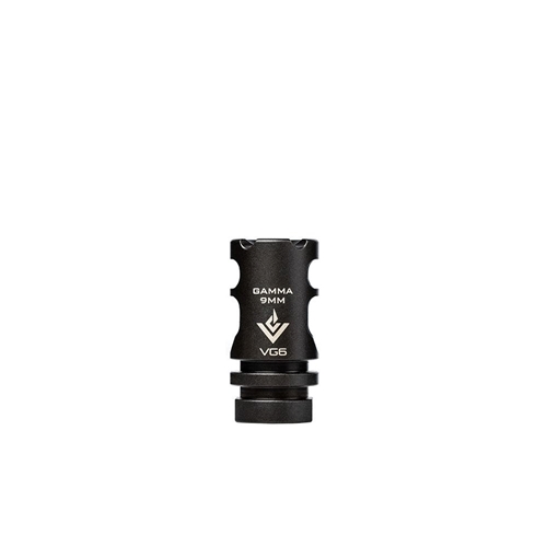 Gamma 9mm Muzzle Brake, 1/2x28 | JJ Gun Supply